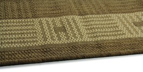 Oriental Weavers, Kusový koberec SISALO/DAWN 879/J84N (634N) – na ven i na doma, 66x120, béžová, chodba / předsíň
