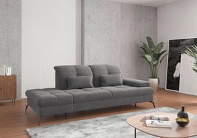 XXXLutz LENOŠKA, textil, šedá Sit & More - Online Only sedačky - 000144011574