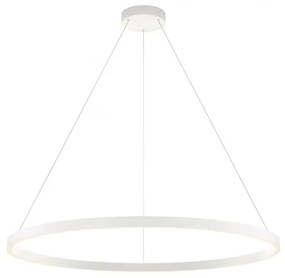 Redo Závěsné LED svítidlo Febe - kulaté, ø100cm Barva: Bílá, Chromatičnost: 3000K