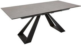 OnaDnes -20% Moebel Living Šedý keramický rozkládací jídelní stůl Marbre 180-230 x 90 cm