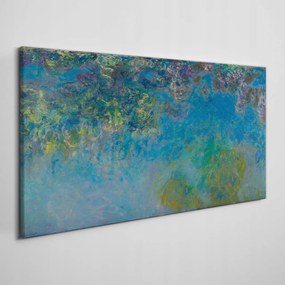 Nástěnný obraz na plátně canvas Wisteria Monet 100x50 cm