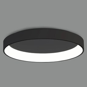 ACB Iluminacion Stropní LED svítidlo DILGA, ⌀ 90 cm, 126W, CRI90, CCT switch 2700-3000K Barva: Černá, Stmívání: DALI/PUSH