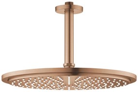 Grohe Rainshower Cosmopolitan - Hlavová sprcha 310, sprchové rameno 14 cm, 1 proud, kartáčovaný Warm Sunset 26067DL0