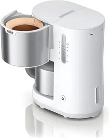 Braun PurShine KF 1505 bílá / Kávovar na překapávanou kávu / 1000 W /