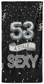 Osuška Stále sexy – černá (věk: 53)