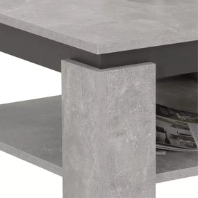 Konferenční stolek, beton/grafit, LEJSY