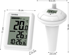 GARNI technology Digitální teploměr s bazénovým čidlem GARNI 245P