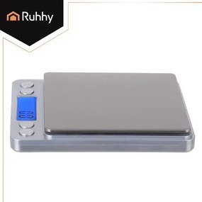 Přesná LCD váha 0,1g - 2000g + 2 miskami