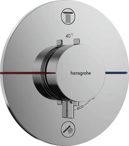 Hansgrohe ShowerSelect Comfort S sprchová a vanová baterie bez podomítkového tělesa chrom 15554000