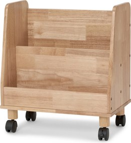 Tchibo - Dětská knihovna na kolečkách - barva: hnědá