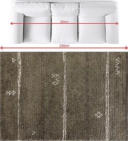 Koberec Royal jungle green 160x230 cm
