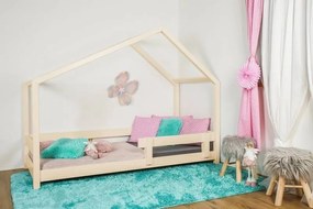 MAXIDO Dětská postel domeček Dita 200x120 šedá