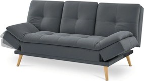 Trojmístná pohovka, šedá, látka, ASB-4720 GREY2 Šedá