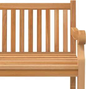 Zahradní lavice 150 cm masivní teakové dřevo 316639