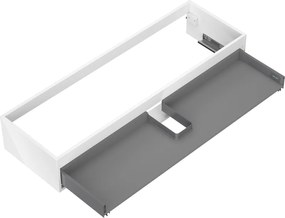 Mexen Box-A, závěsná skříňka, 140 cm, 1 zásuvka, bílá lesklá, 91AX0-1400-235-1-00