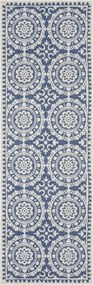 80x350 Běhoun Twin Supreme 104130 Blue/Cream – na ven i na doma