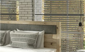 Sconto Postel boxspring DIORI přírodní/šedá