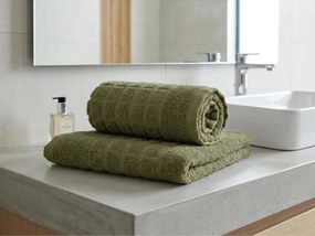 Ručník SOFT 50 x 100 cm olivově zelený, 100% bavlna