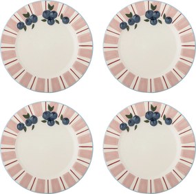 BLOOMINGVILLE Sada 4 dezertních talířů CARRY 20,5 cm 82063201