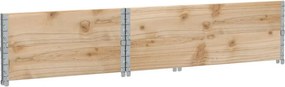 Zahradní truhlík 120 x 80 cm masivní borové dřevo 3295847