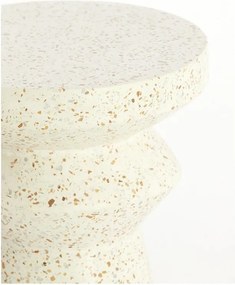 Terrazzo kulatý odkládací stolek ø 32 cm Sella – Light &amp; Living