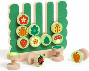 DJECO Společenská hra Gardimix / Postřehová hra / dřevěné dílky / FSC®