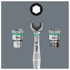 Wera 056491 Bity, hlavice a ráčna 1/4" Zyklop Tool-Check PLUS Imperial s držákem 889/4/1 K (Palcová sada 40 dílů)