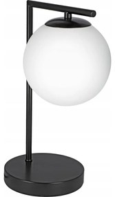 Stolní lampa 1xE27/40W/230V černá/bílá