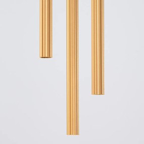 Sollux Lighting Závěsné svítidlo ARCHE 3P zlaté