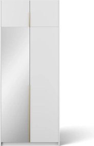 ADRK Furniture Alera II s nástavcem Skříň s otočnými dveřmi ADRK-W-ALER-100-WG