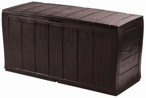 Úložný box SHERWOOD STORAGE Keter hnědý 117x45x58cm