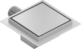 Mexen Flat-Q M13 podlahový vpust čtvercový 15 x 15 cm, inox - 1010015