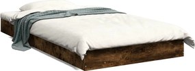 vidaXL Rám postele 90 x 190 cm kompozitní dřevo [842076] Barva: kouřový dub