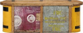 vidaXL Úložná lavice/příborník 120x30x40 cm masivní recyklované dřevo [352782]
