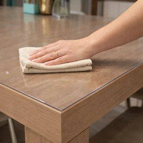 PVC Ubrus - Měkké sklo - šířka 100cm, metráž