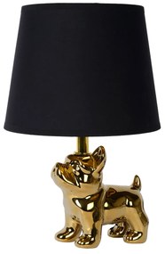 Lucide 13533/81/10 stolní lampa Extravaganza Sir Winston, černá/zlatá, E14, 31,5cm