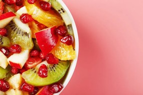Tapeta letní ovocný salát - 150x100 cm