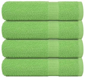 Ručníky FROGN 4 ks jablečně zelené 100x150 cm 360 g/m² 137029