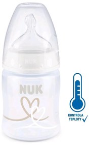 NUK kojenecká láhev First Choice Temperature Control 150 ml bílá