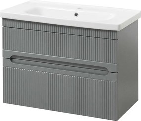 Lavedo Aria Air Grey 65 koupelnová skříňka s umyvadlem