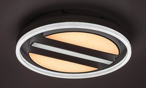 Rabalux Bílé stropní LED svítidlo Gremin kulaté 400mm 55W CCT s DO 71112