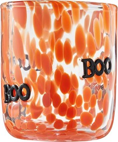 HALLOWEEN Sklenice "Boo Boo" 330 ml - oranžová