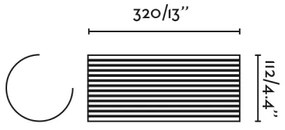 FARO 63436 - Nástěnné svítidlo TRAMA 2xE14/7W/230V bílá