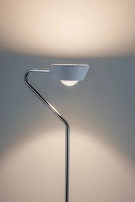 Paulmann 70920 - LED/7,5W Stmívatelná stojací lampa RAMOS 230V bílá/lesklý chrom