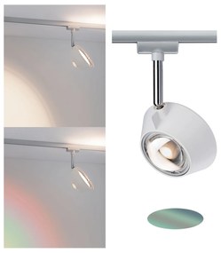 Paulmann 94979 Sabik, spot pro Urail system, 1x4W LED 2700K stmívatelné, matná bílá/chrom