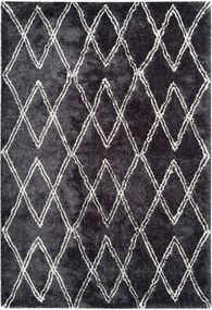 XXXLutz KOBEREC S VYSOKÝM VLASEM, 160/230 cm antracitová Kayoom - Online Only koberce & rohožky - 005937103802