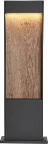 LA 1002957 FLATT POLE 65 Outdoor, stojací LED svítidlo, 3000K, IP65, antracitové/hnědé - BIG WHITE (SLV)