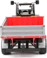 Bruder 2112 Traktor Claas Nectis 267 F s předním nakladačem a přívěsem