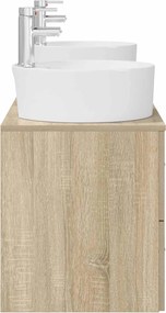 Sada koupelnových skříněk 3 ks Dub sonoma 62,5 x 44,5 x 50 cm 3405869