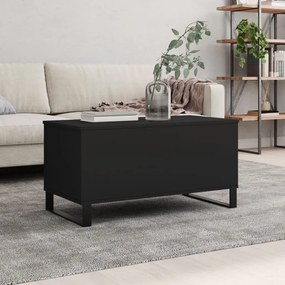vidaXL Konferenční stolek 90 x 44,5 x 45 cm kompozitní dřevo [830981] Barva: Černá